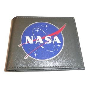 Concept One | Bags | Nasa Logo Wallet Bifold American Flag Mens Gray ...